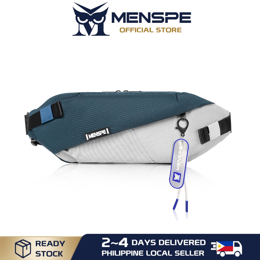 MENSPE Sling Bag for Men Korean Crossbody Bag Wasit Bag Shoulder Bag ...