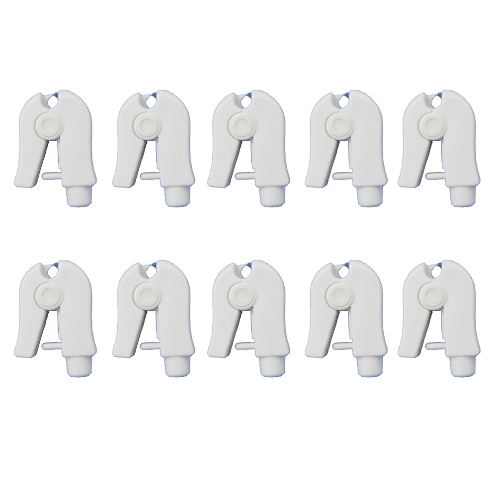 10 Pcs 4.0 Banana Plug Turn To Clip, ECG Cable Leadwires ECG EKG Clip ...
