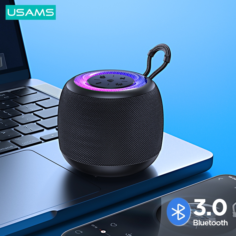 USAMS Mini Audio Music Wireless BT Speaker Bluetooth 5.3 Colorful ...
