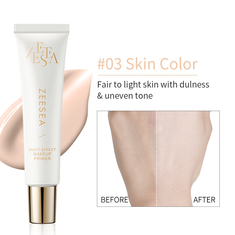 ZEESEA Face Primer 30g Makeup Base Makeup Primer Cream Moisturizing Hydrating Brightening ...