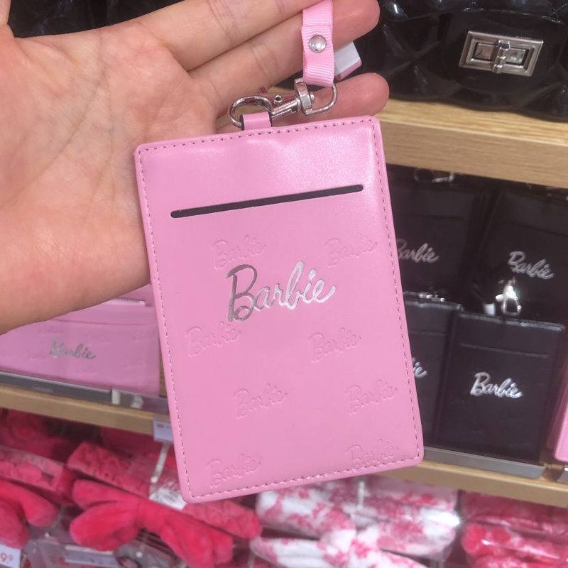 Miniso MINISO Premium Barbie Series Card Holder Hanging Pink Cute Work ...