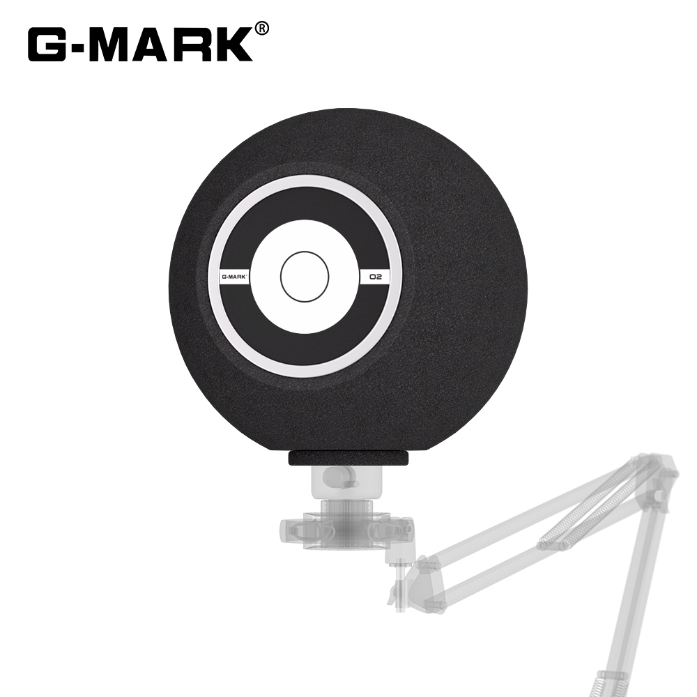 G-MARK Microphone Wind Shield Pop Filter Isolation Ball Acoustic For ...