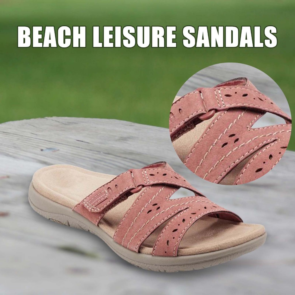 Women's Premium Comfortable Orthopedic Sandals Hook Design | Shopee ...