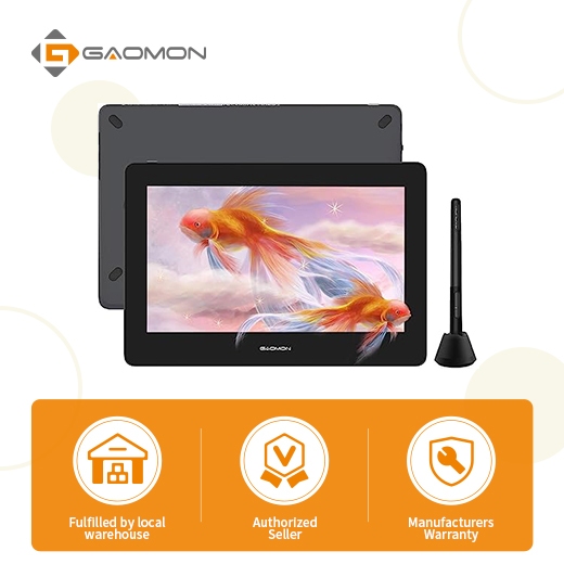 GAOMON PD1220 12 Inches 86% NTSC Full-Laminated Screen Drawing Monitor ...