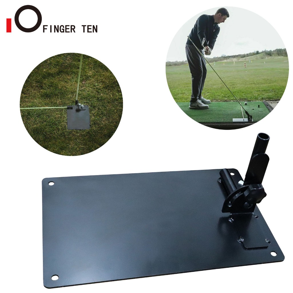 Golf Alignment Stick Holder Swing Practice Plate Plane Trainer Training ...