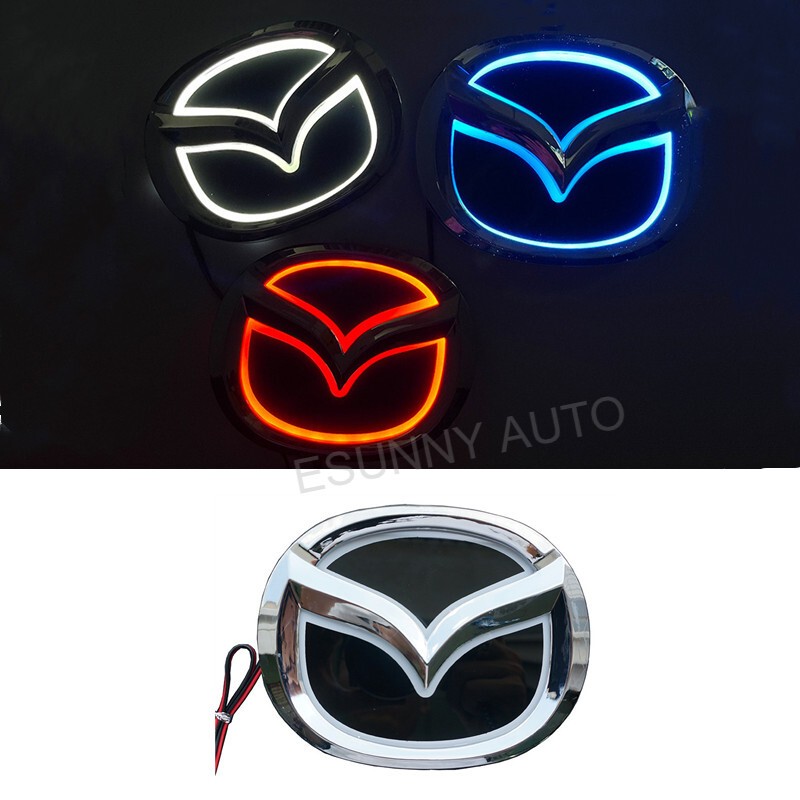 Mazda 5D LED Light Decoration | 5D Emblem Light for Cx3 Cx5 Cx7 Cx8 Cx9 ...