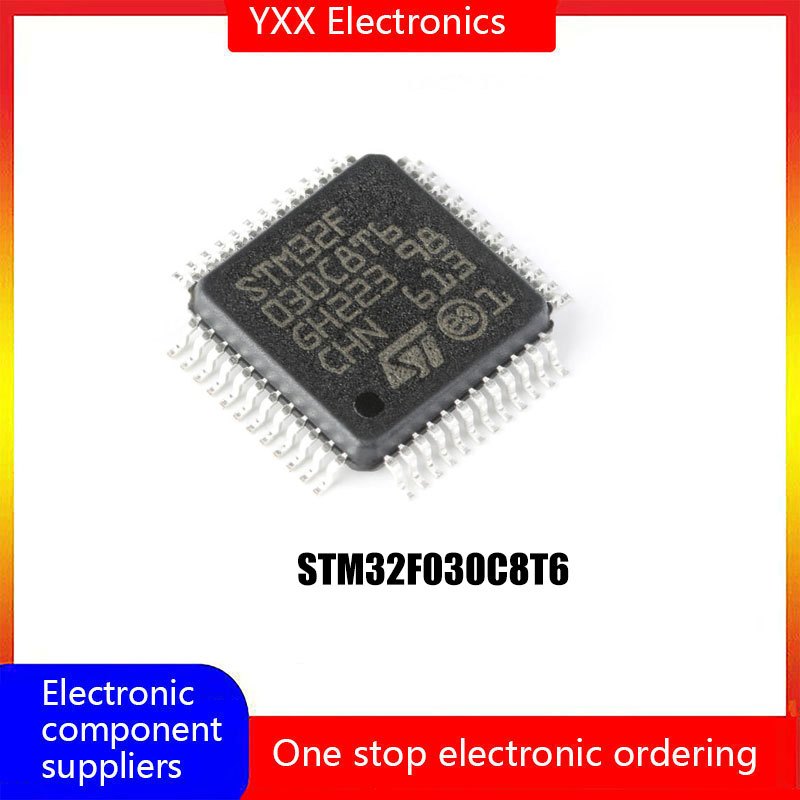 Original Genuine Stm32f030c8t6 Lqfp 48 Arm Cortex M0 32 Bit Microcontroller Mcu Shopee Philippines 