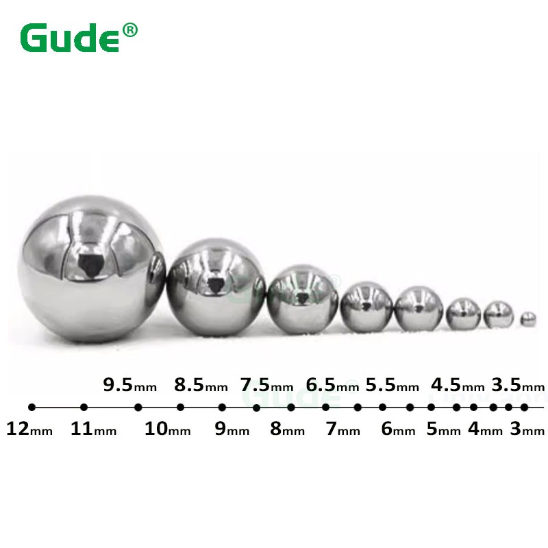 20/30/50/100/200/400/500Pcs 4mm-12mm Steel Balls High-carbon Steel ...
