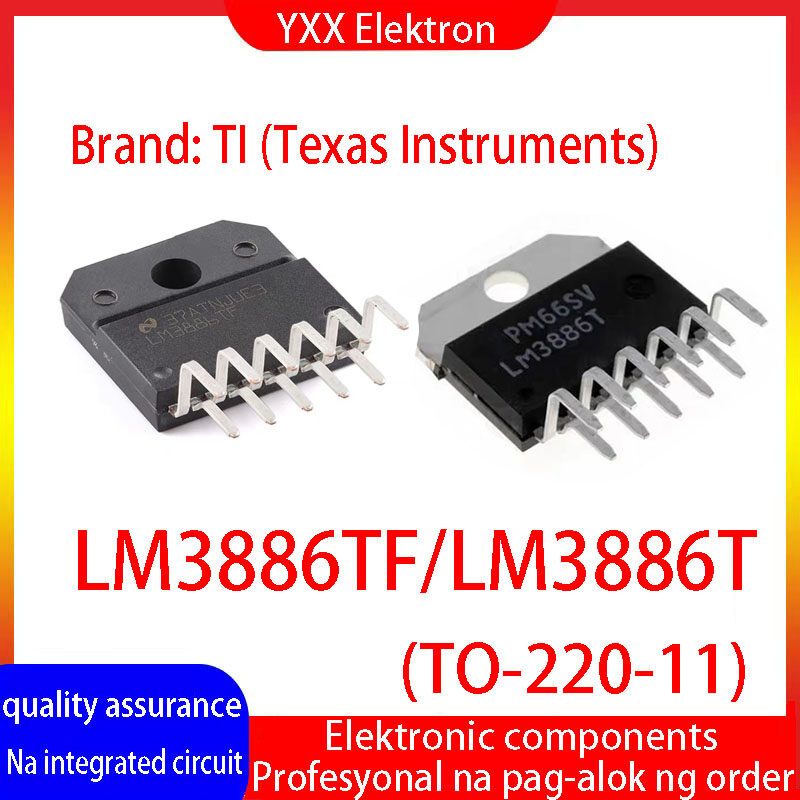 Original genuine LM3886TF LM3886T LM3886 plug-in TO-220-11 stereo AB amplifier chip IC | Shopee ...