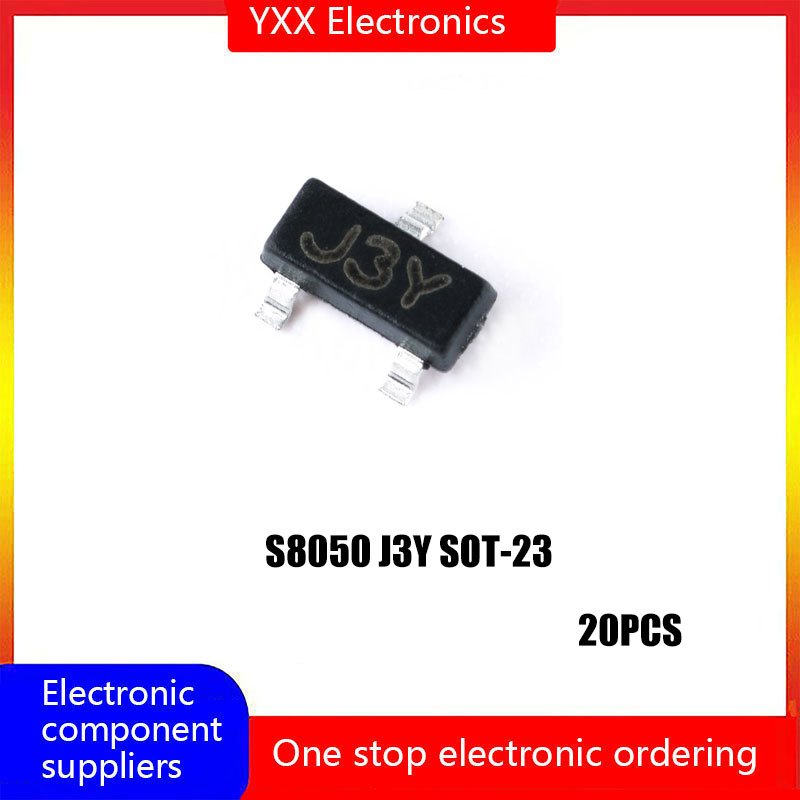 Original Genuine S8050 J3Y SOT-23 NPN Transistor 25V/500mA Patch Triode ...