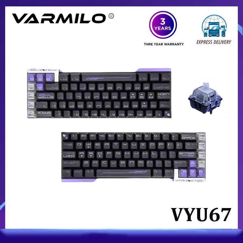 Varmilo VYU67 Victory Magnetic Axis Mechanical Keyboard RGB Custom ...