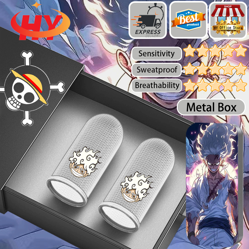 【Ship Within 24 Hours】HY One Piece 【Luffy】Gaming Finger Sleeve gloves ...