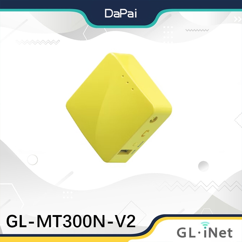 GL.iNet GL-MT300N-V2 (Mango) Wireless Mini Portable VPN Travel Router ...
