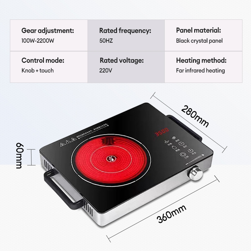 GAA 3500W Electric Stove Inverter Induction Cooker Heavy Duty Original ...