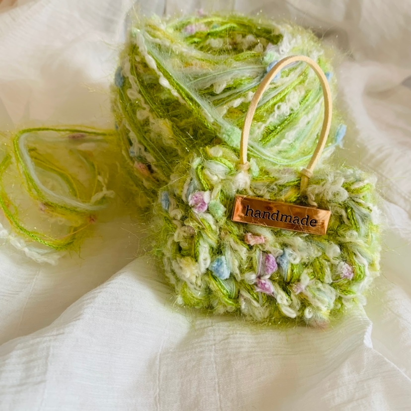 Special Hand Mixed Yarn 80g Blended Yarn Fancy DIY Yarn Handmade Yarn ...