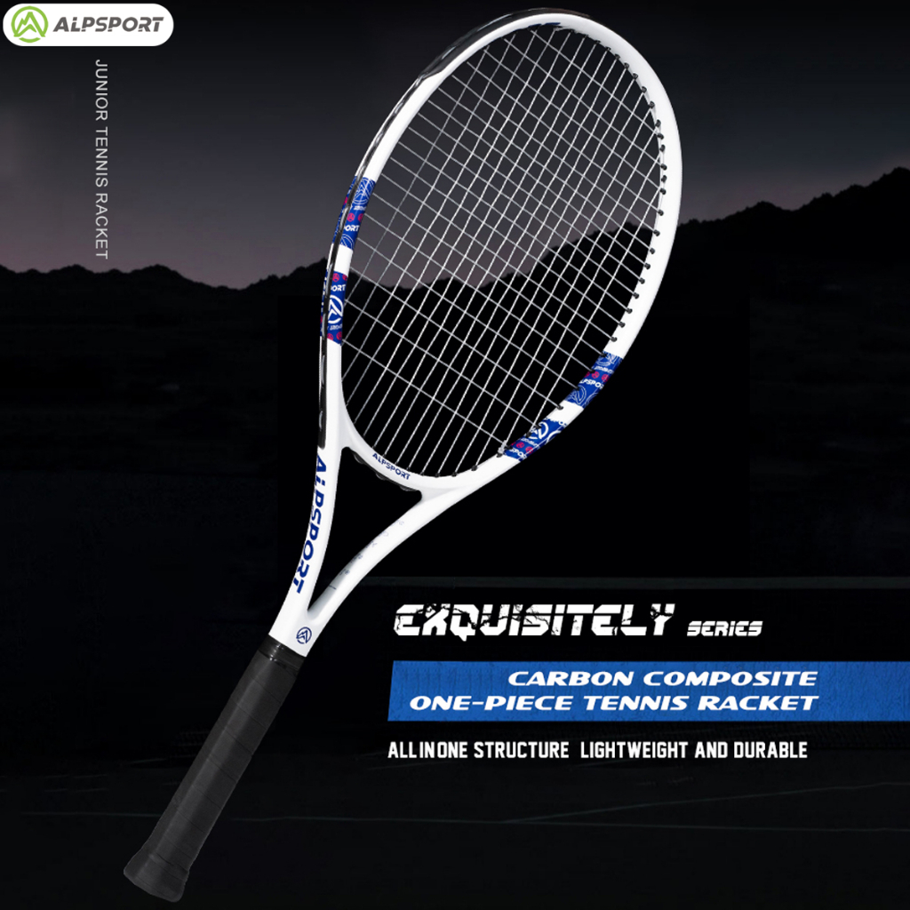 ALPSPORT QC Carbon Fiber Beginner Professional Tennis Racket With ...