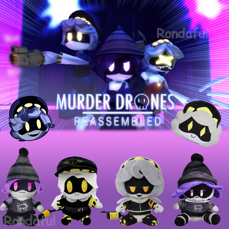 MURDER DRONES Uzi and N plush Cartoon Anime Stuffed Doll Perfect ...