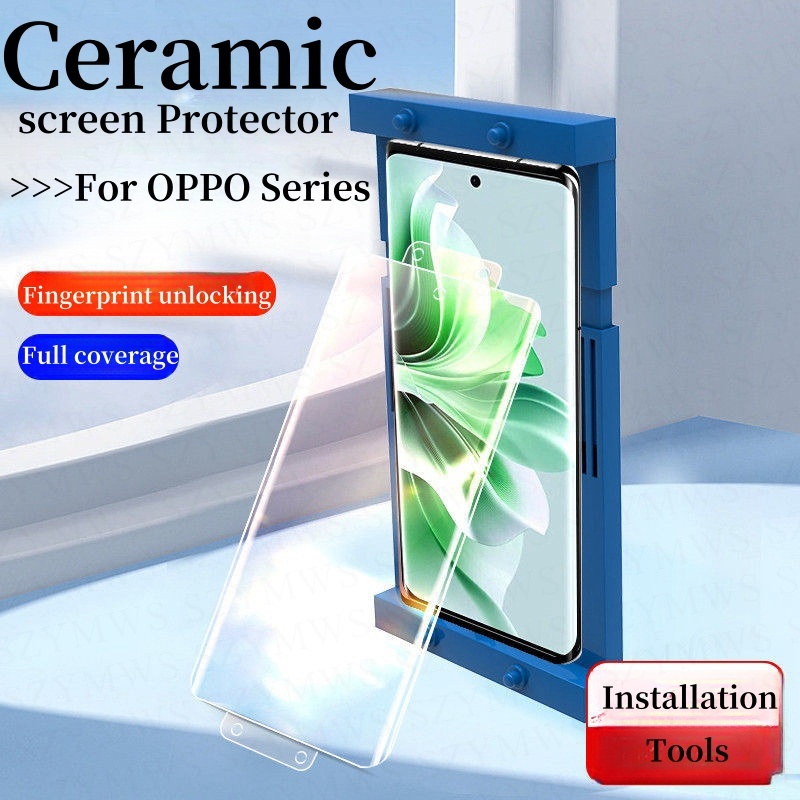 Full Coverage Ceramic Film For OPPO Reno 11 Pro 10 Pro Plus 9 8 7 6 Pro ...