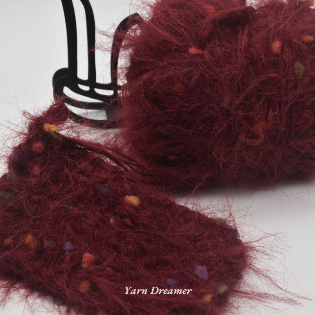Fur Yarn for Crochet Plush Yarn Art Fuzzy Yarn Crochet Yarns Wool Yarn ...