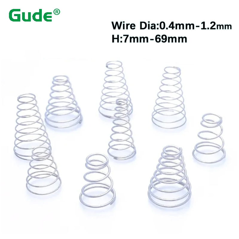 304 Stainless Steel Tower Springs Conical Cone Compression Spring Taper ...