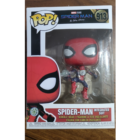 Funko Pop! Movies: Spider-Man: No Way Home - Spider-Man Integrated Suit ... Funko Pop! Movies: Spider-Man: No Way Home - Spider-Man Integrated Suit ...