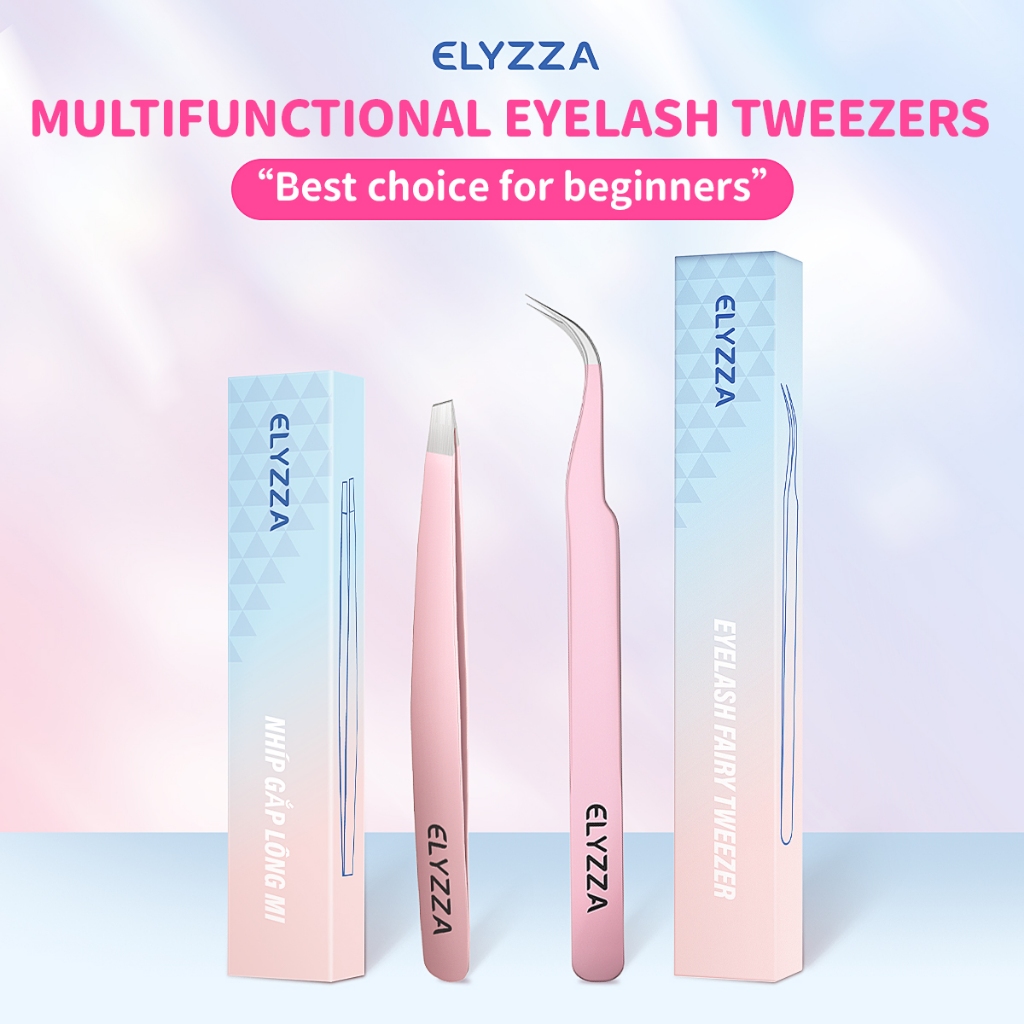 Elyzza Tweezer For Eyelashes (One Package) | Shopee Philippines