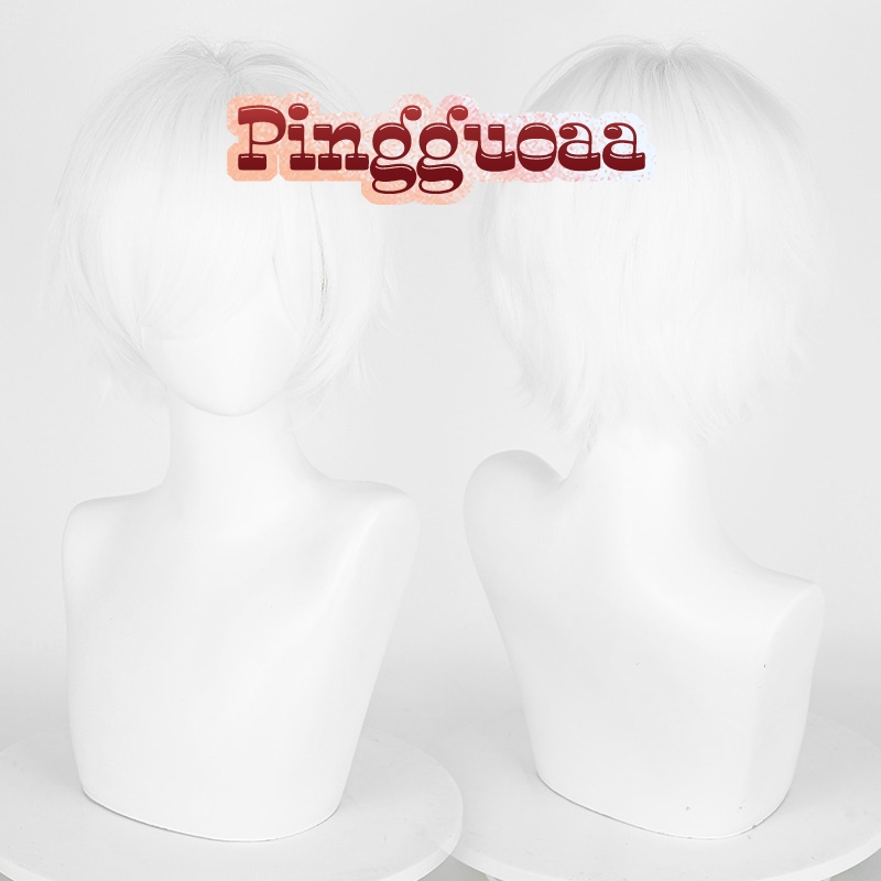 30CM Universal Fluffy Upturned Short Wig Practice Hand Heat Resistant ...