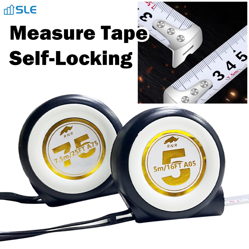 Self-Locking Measure Tape measuring tools Metric Ranging Tool/Meter ...