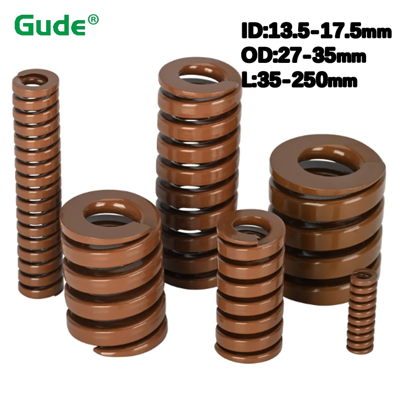 Brown Die Mold Spring Extremely Heavy Load Spiral Stamping Alloy Steel ...