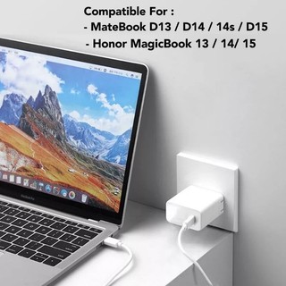 Huawei laptop charger Type C-Type C 65W fast charger is suitable for ...