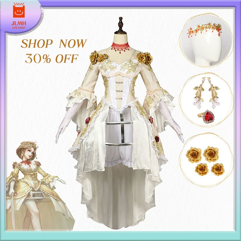 Identity Ⅴ- Cosplay Dresses Red Lady Blood Feast Red Banquet Dresses ...