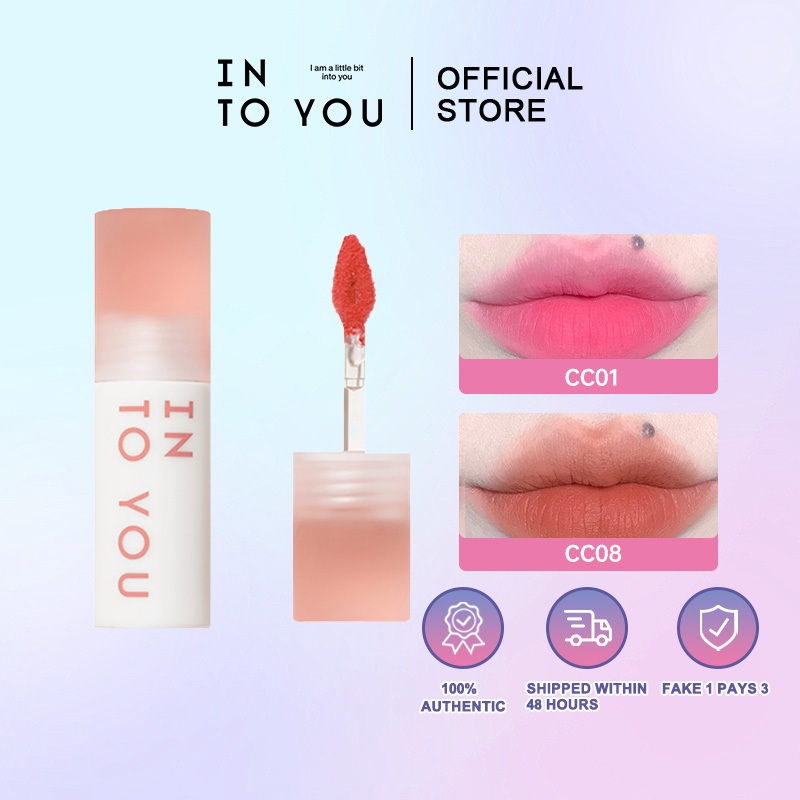 INTO YOU Authentic Cloud-like Lip Mud Matte and Velvet Cup-proof Lip ...