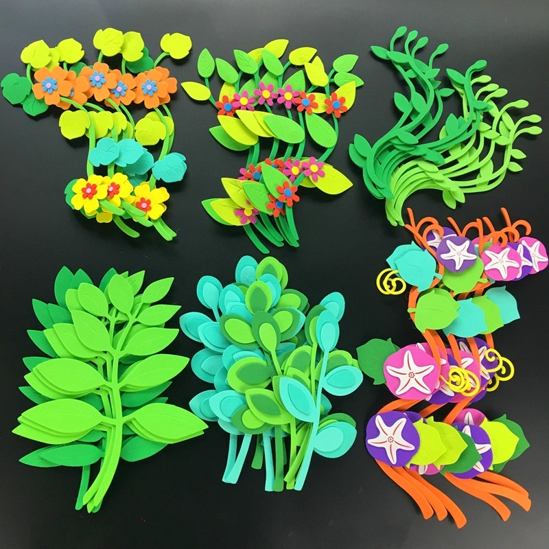 EVA Foam Craft 3D Wall Sticker Decoration Kindergarten School Layout ...