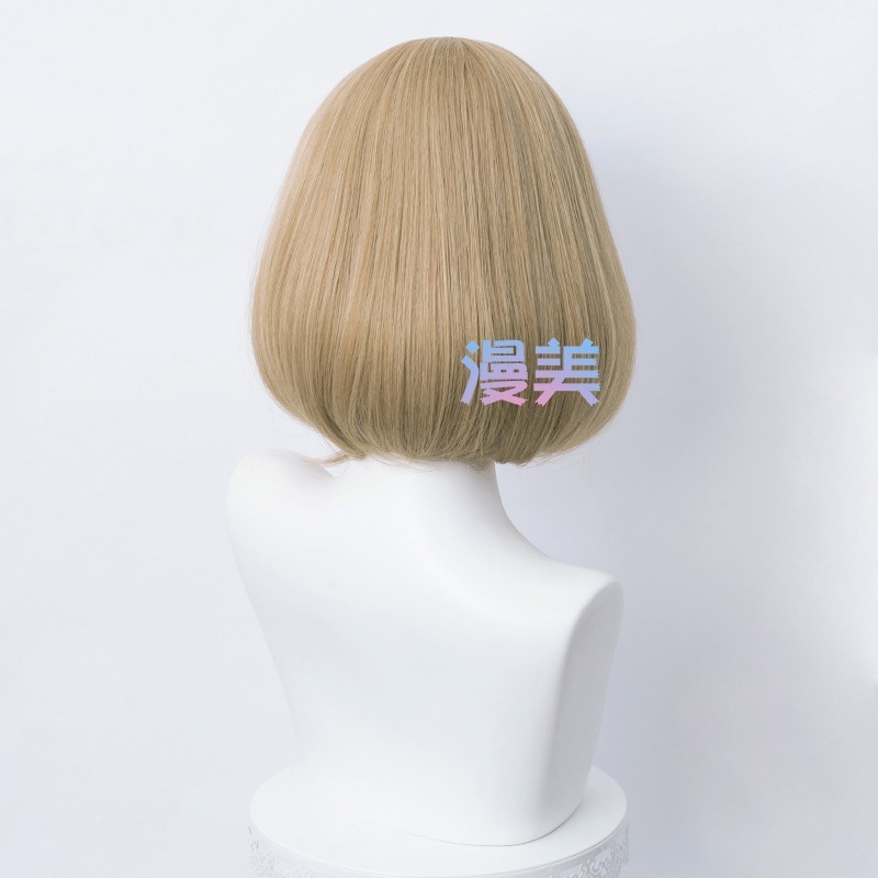 35cm Bob Wig Universal Short Hair Practice Hand Heat Resistant ...