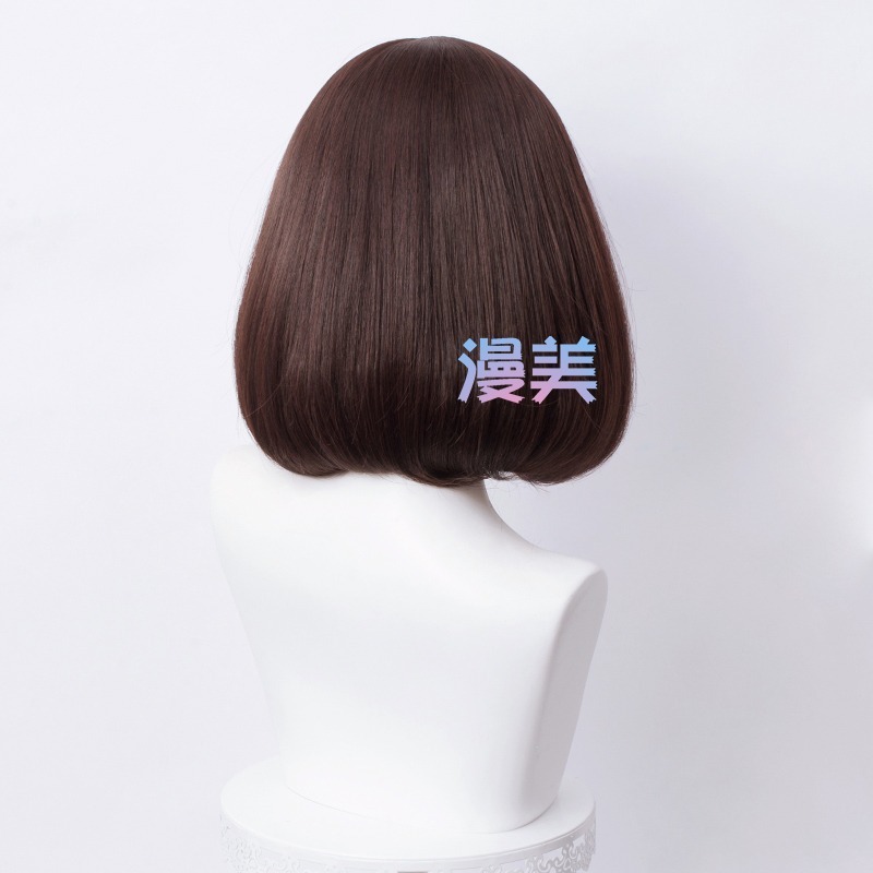 35cm Bob Wig Universal Short Hair Practice Hand Heat Resistant ...