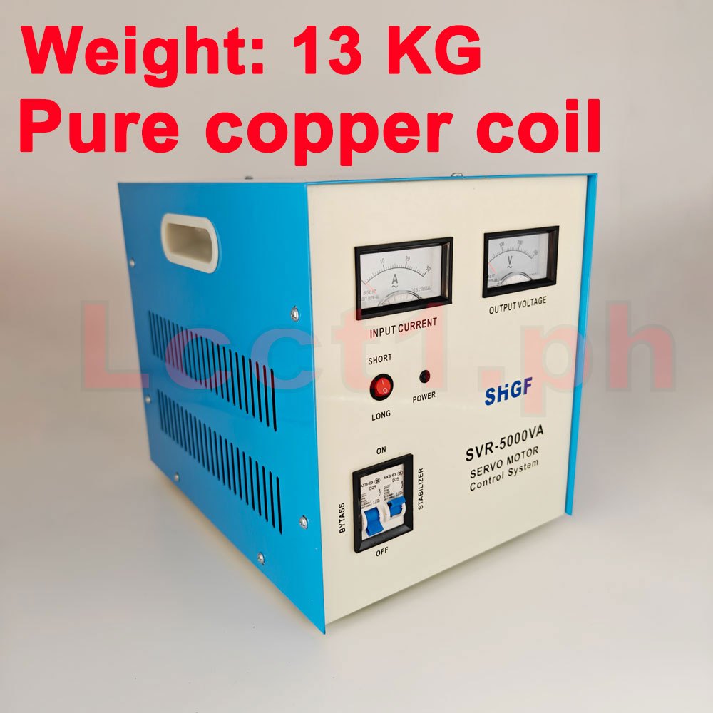 SHGF SVR-5000 VA AVR Automatic Voltage Regulator 5000W AVR | Shopee ...