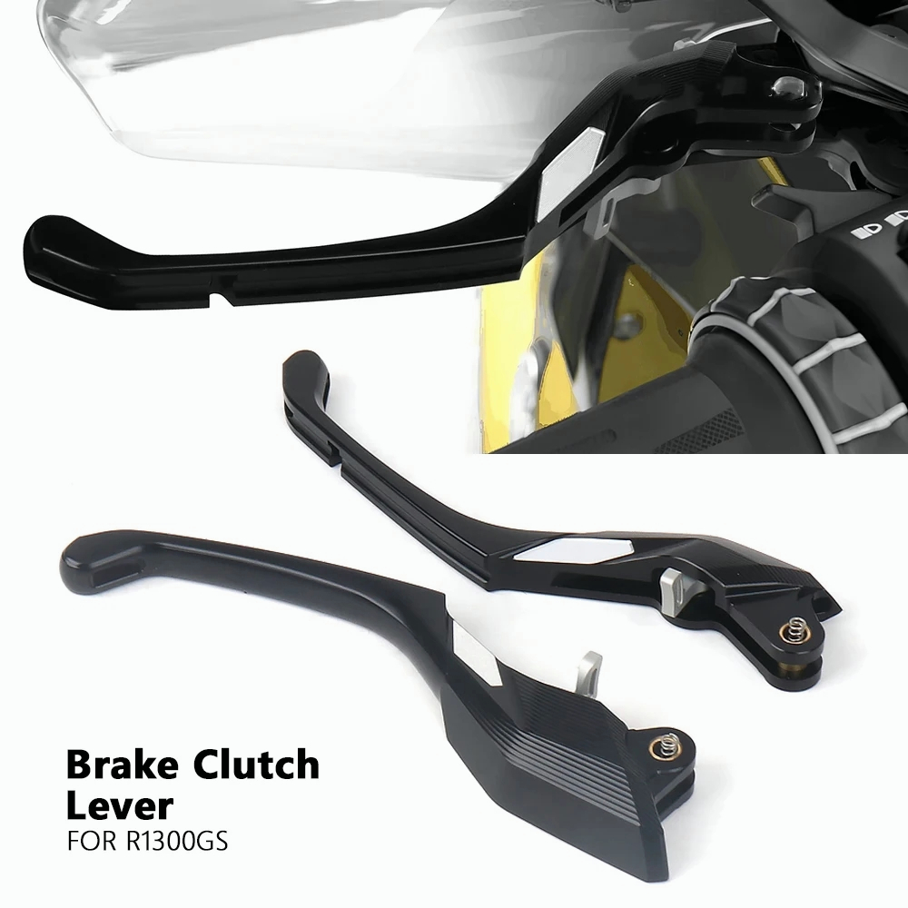 Motorcycle Accessories Left Right Levers Silver/Black For BMW R1300GS ...