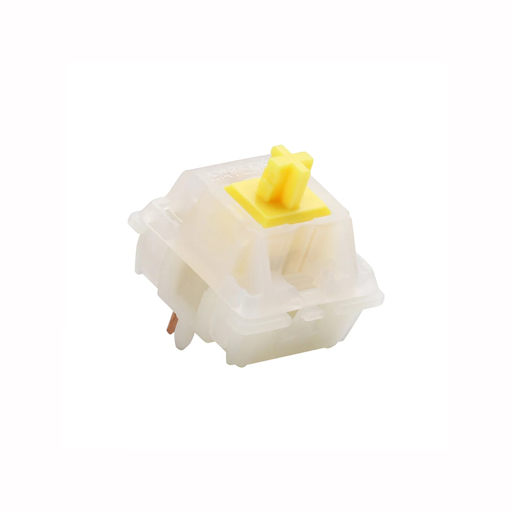 Gateron Milky Yellow Switch 50g Lubed 5Pin For Mechanical Keyboard ...
