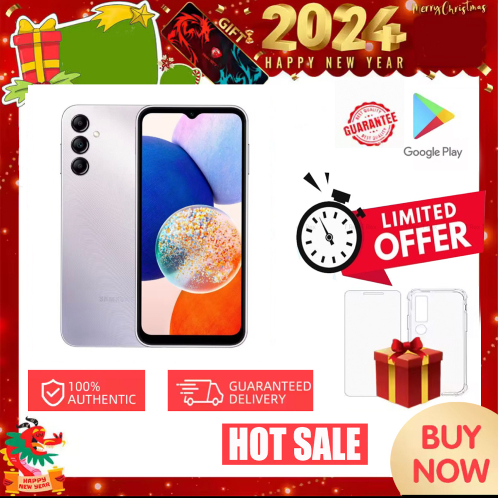 Brand New Samsung Galaxy A14 Dual Sim Smartphone MediaTek Helio G80 50MP Main Camera 6.6" 60Hz ...