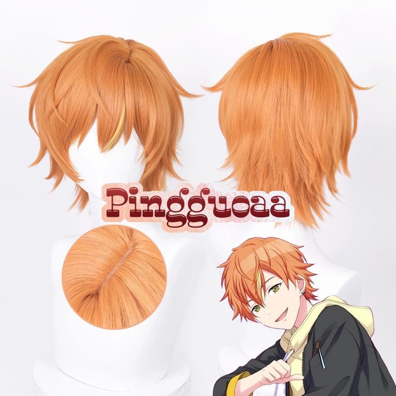 Anime Project SEKAI COLORFUL STAGE! Shinonome Akito Cosplay Wig 30cm ...