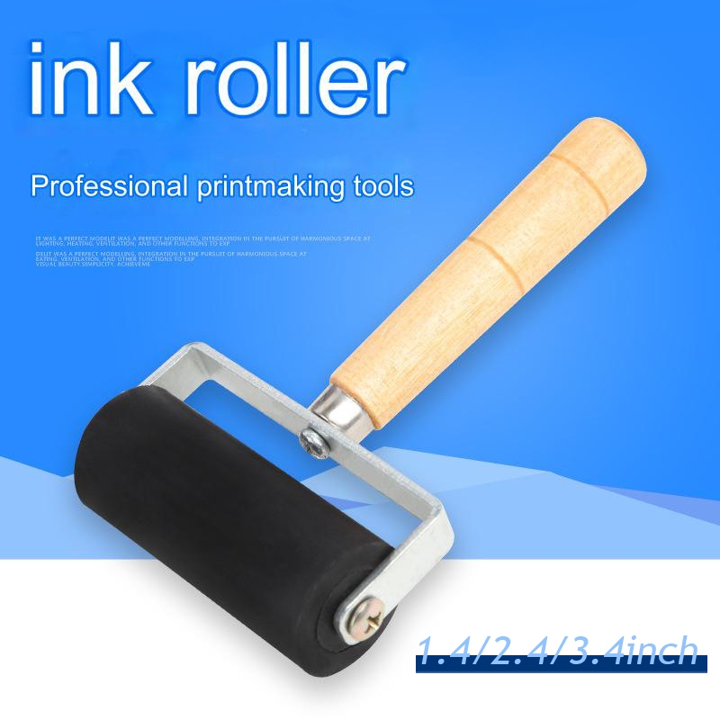 MultiPurpose Rubber Roller Tool for ink Painting, Printmaking, oil ...