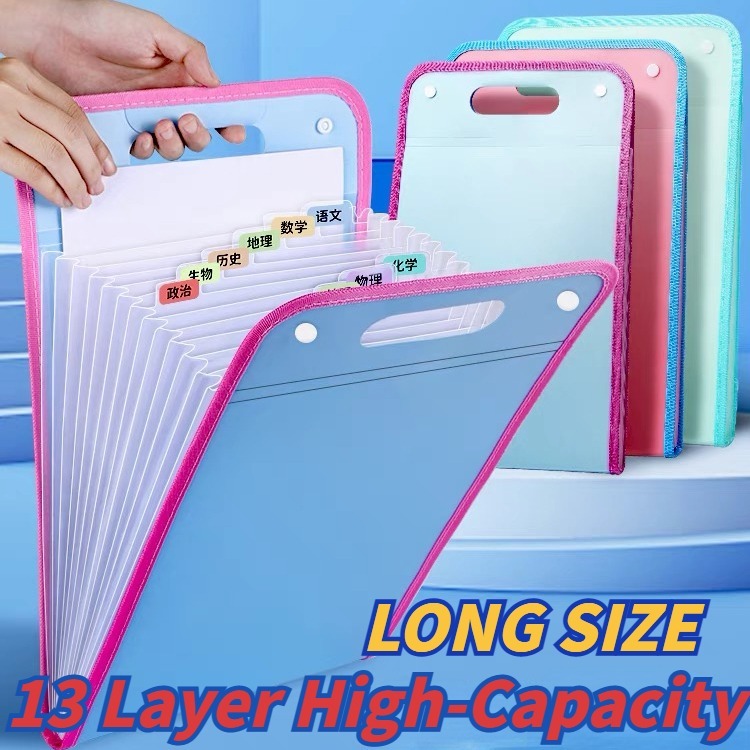 Long Folder File Organizer Expanding File Folder Document Organizer ...