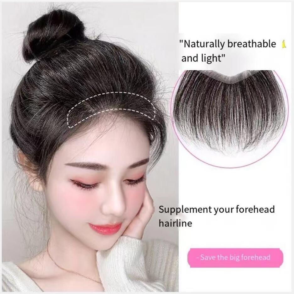Lanugo hair Fringe Forehead hairline hair patch can trim ultra-thin ...