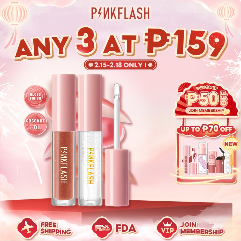 PINKFLASH Lip Tint Moisturizing Waterproof Lightweight 11 Colors | Shopee Philippines