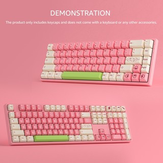 Akko Mochi & Dango 170-Key PBT Dye-sub Full Keycap Set for Mechanical ...