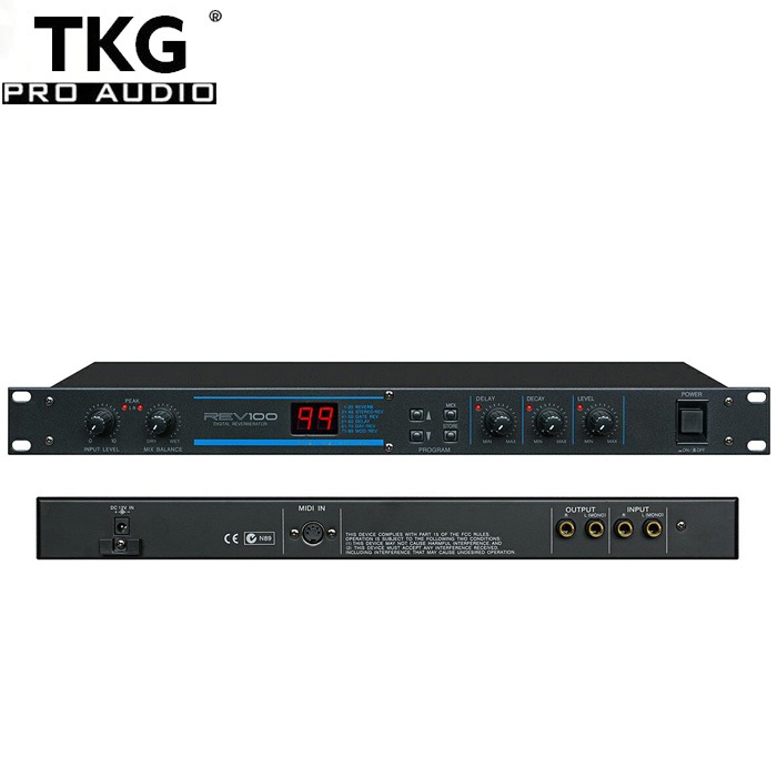 TKG dj sound Professional Audio Signal Processor REV100 Effector REV100 ...