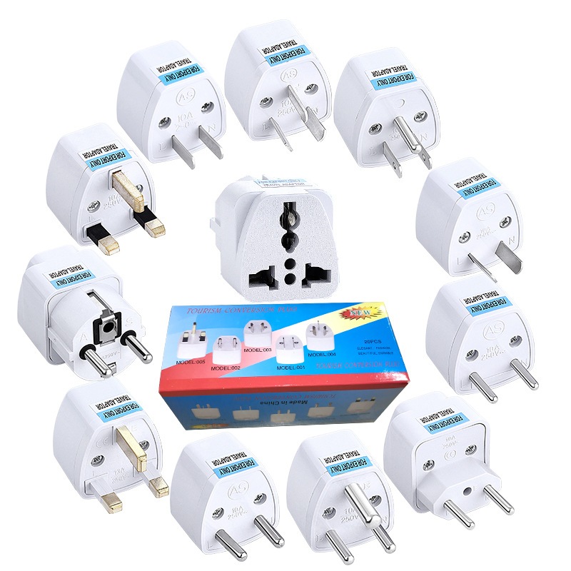 UK/EU/US/DE/AUS/ZA Conversion Plug Travel Adapter Plug Universal Multi ...