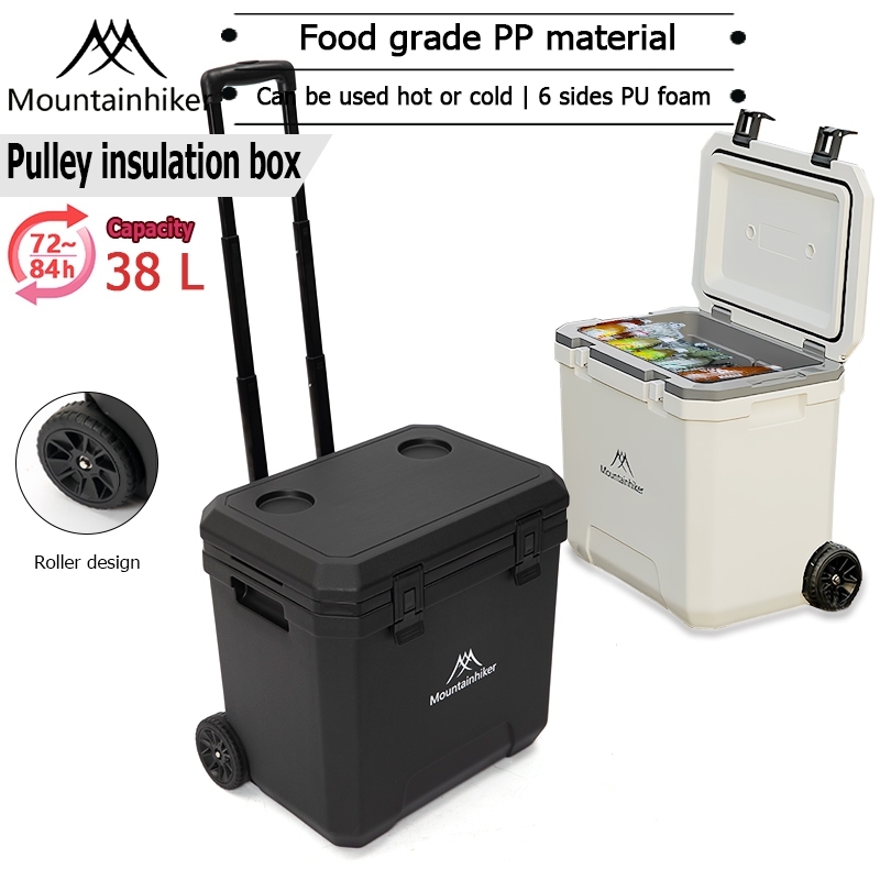 MOUNTAINHIKER| Outdoor Cooler 38L | with Wheels Incubator | Camping ...