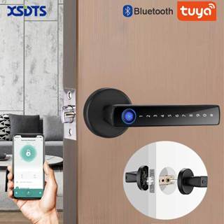 XSDTS 3D Face Smart Door Lock Tuya WIFI Security Camera Monitor Intelligent Fingerprint Password ...