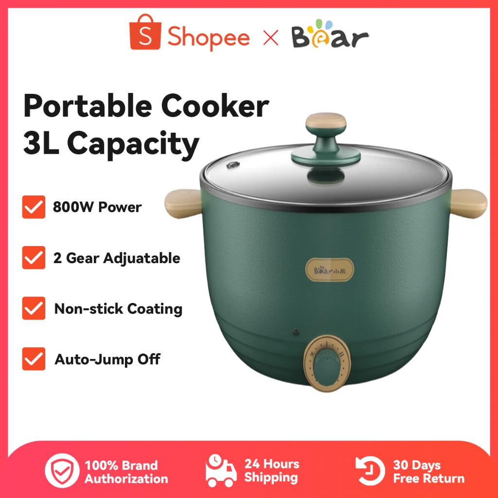 Bear Small Rice Cooker Electric Multifunctional Cooker Pot Non Stick ...